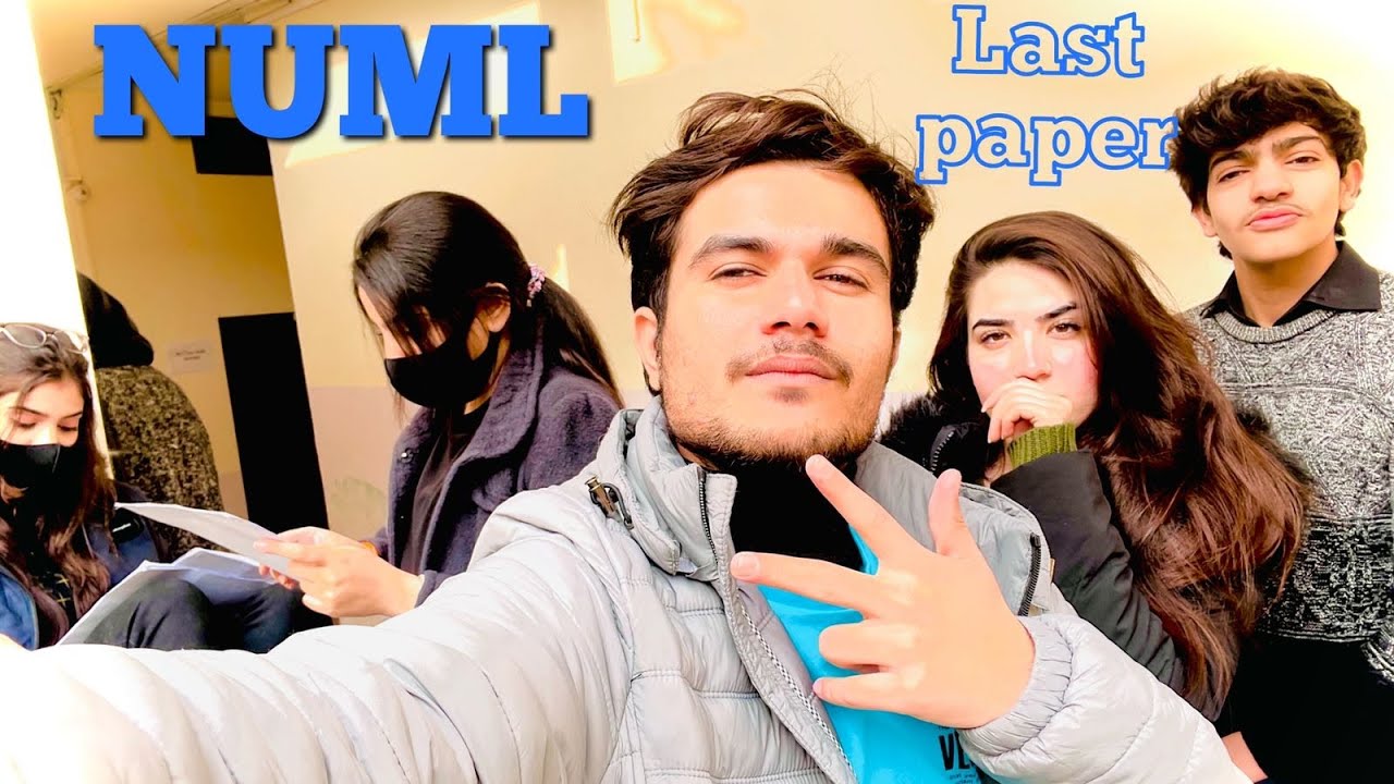 NUML Students Last Paper Of 6th Semester #numlislamabad - YouTube