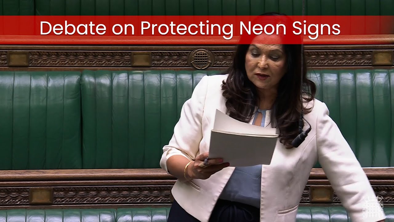 Neon Creations debate in House of Commons - YouTube