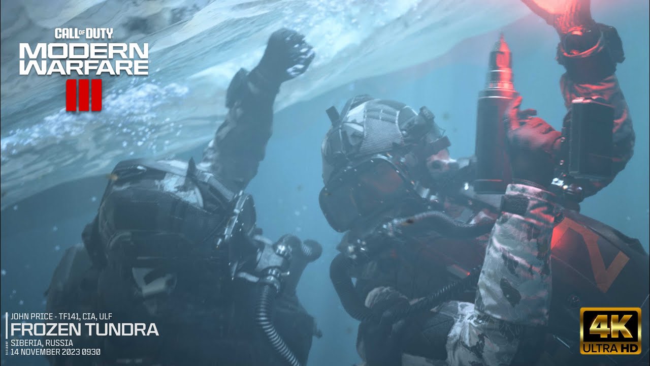 Call Of Duty Modern Warfare 3 walkthrough (FROZEN TUNDRA) Campaign ...