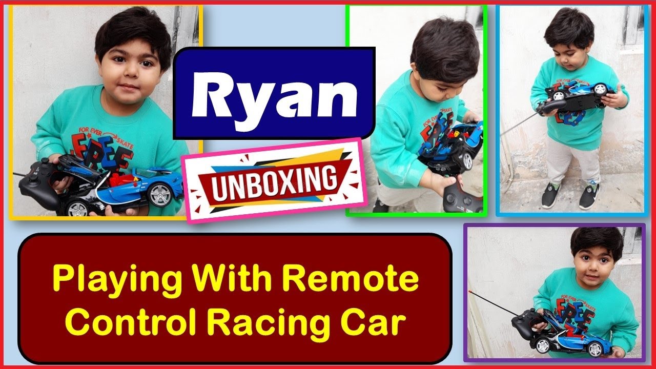 Ryan Is Playing With Remote Control Car - YouTube