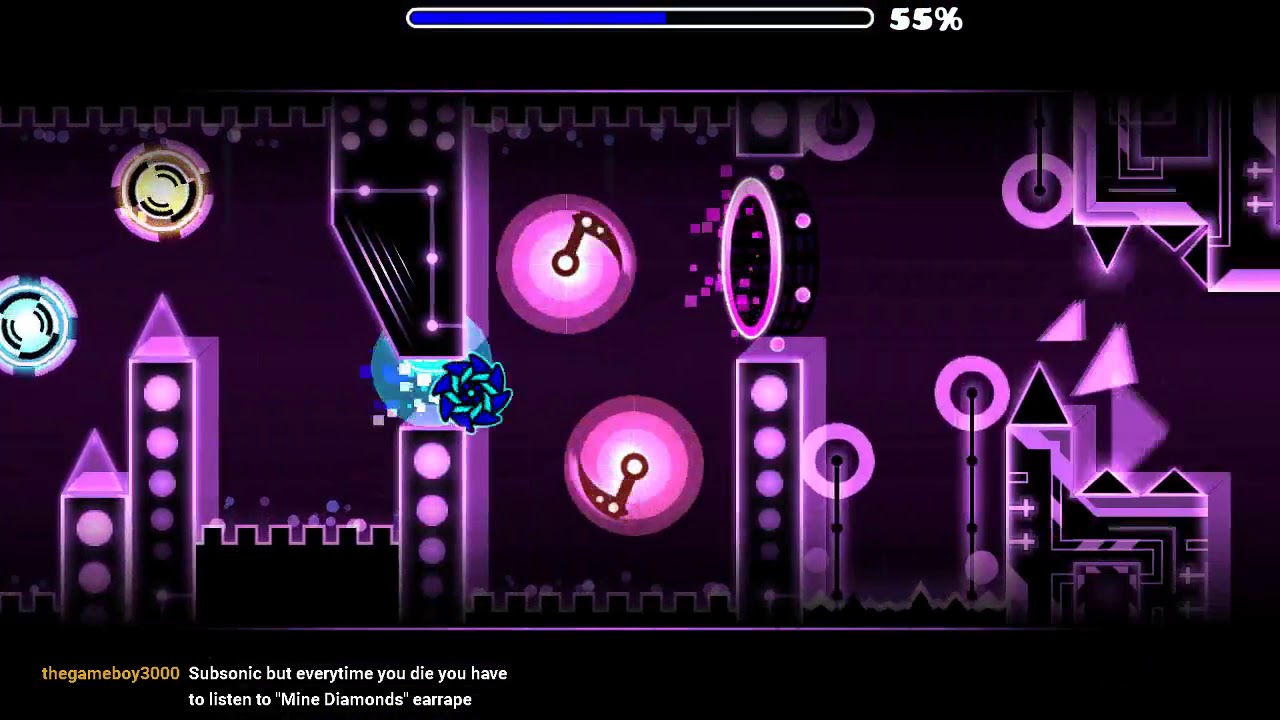 Geometry Dash | Subsonic 100% (extreme demon) - YouTube