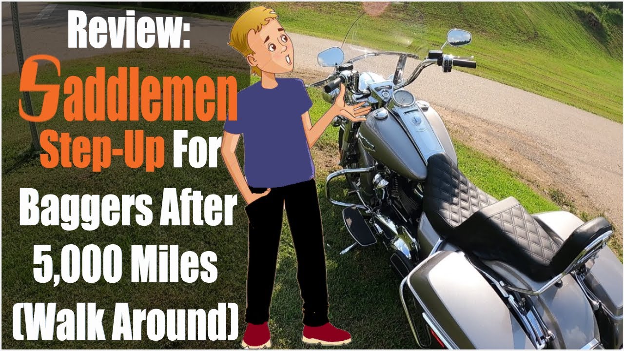 Review: Saddlemen Step-Up For Baggers After 5000 Miles - YouTube