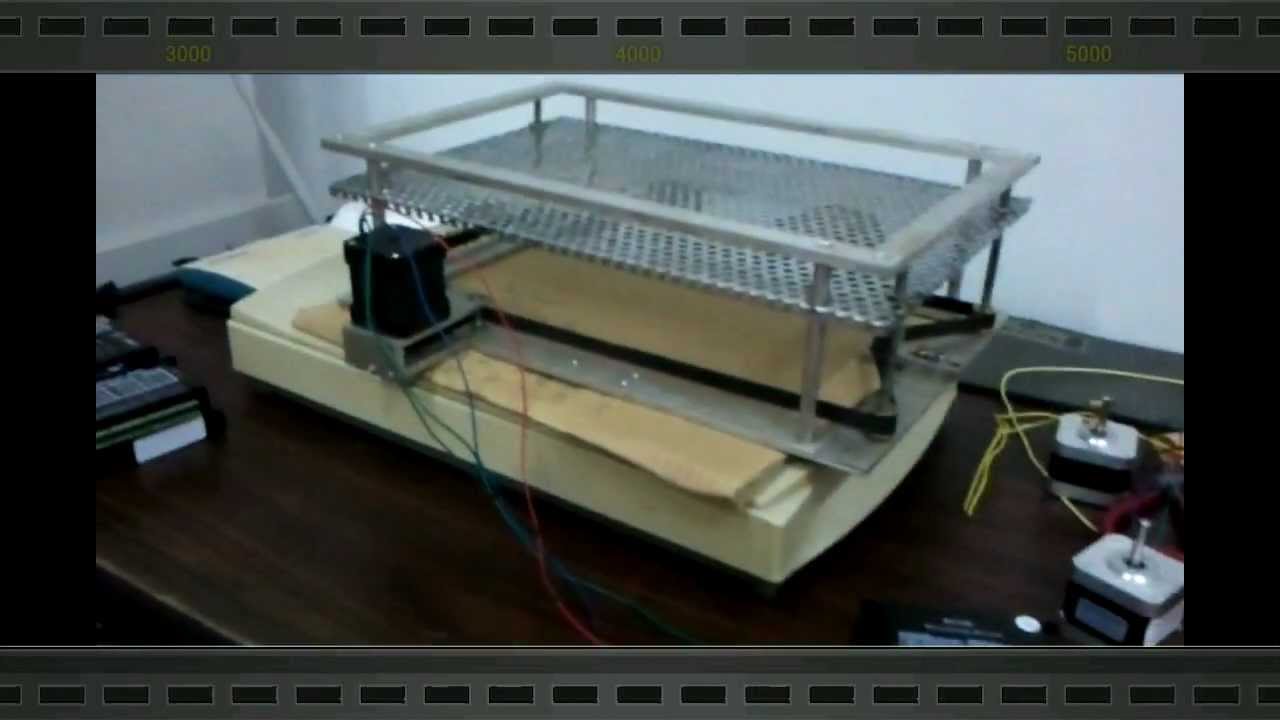 Lightobject mini power table (prototype) for K40 CO2 laser machine ...