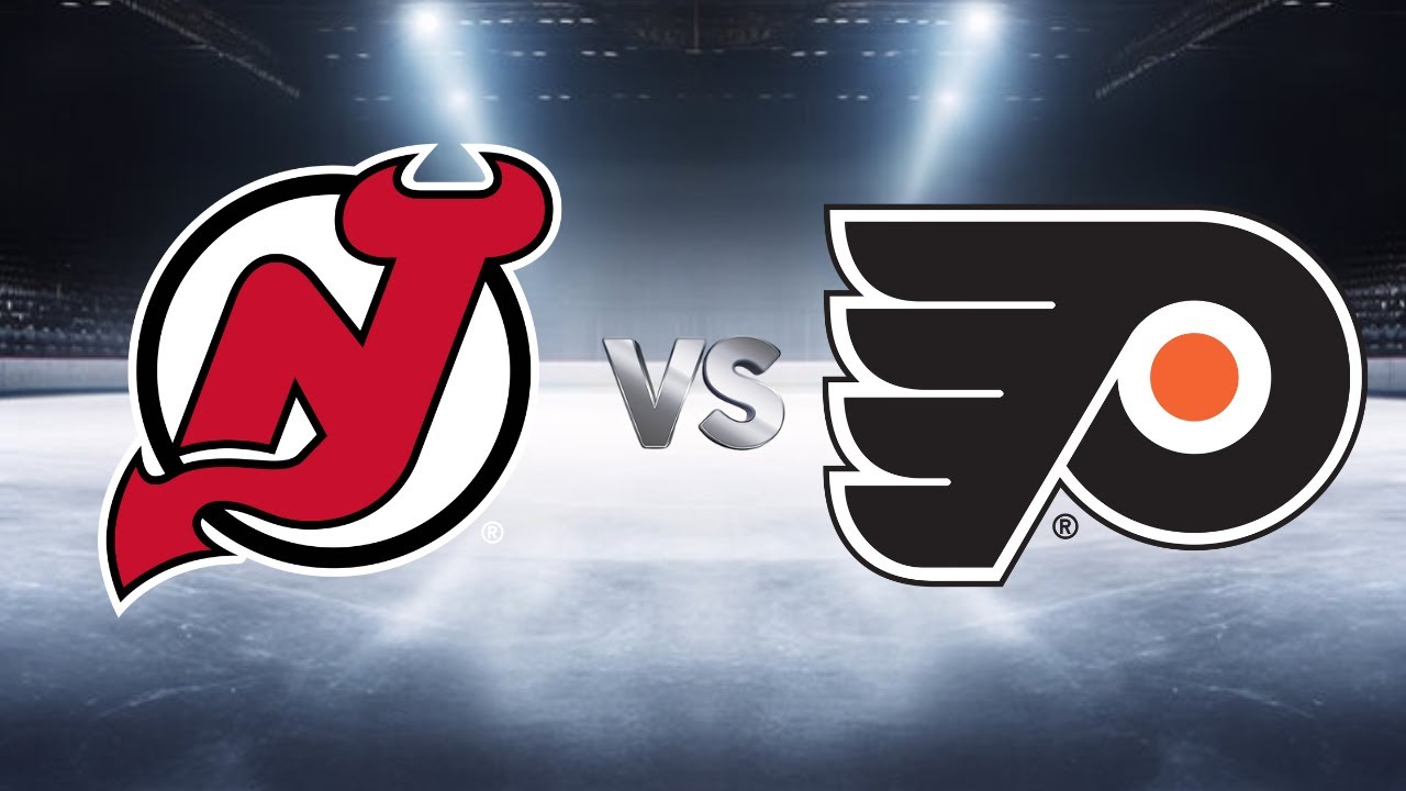 New Jersey Devils (31-19-7) vs Philadelphia Flyers (28-25-3-2) - YouTube