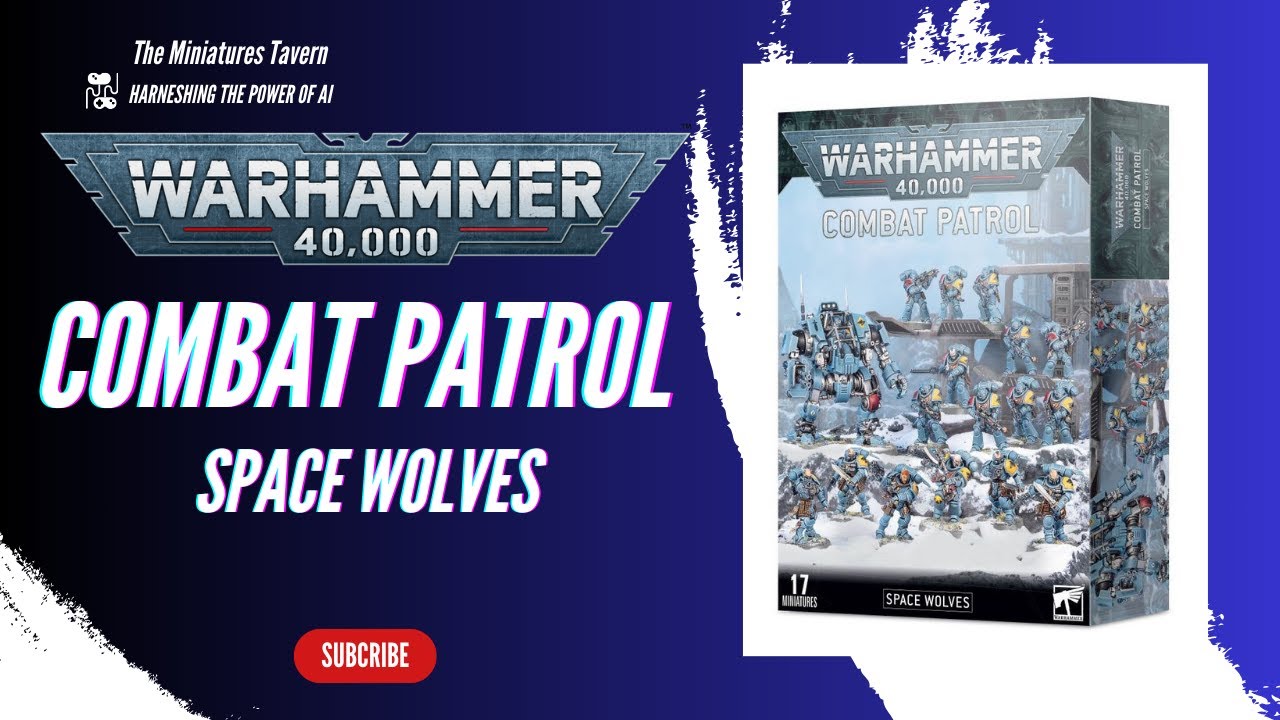 Warhammer 40K Combat Patrol: Space Wolves - YouTube