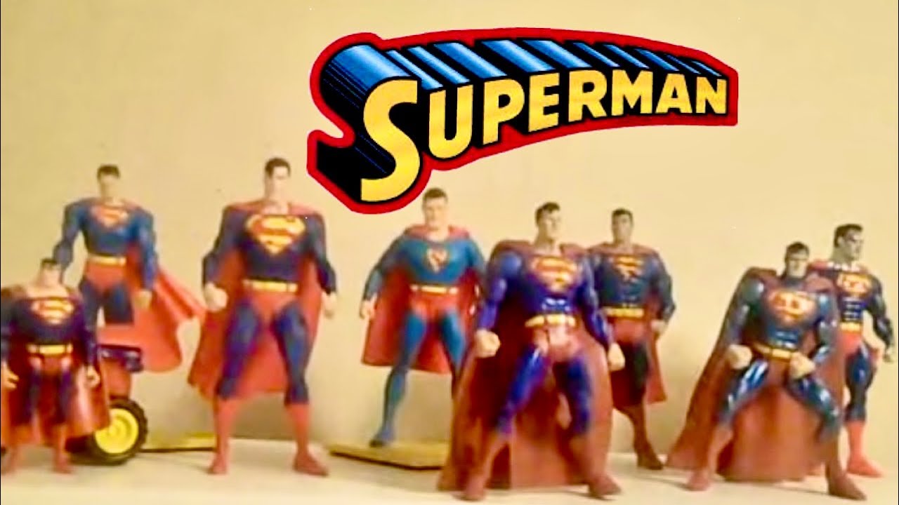 DC Superheroes Superman and Action Figure Collection - YouTube