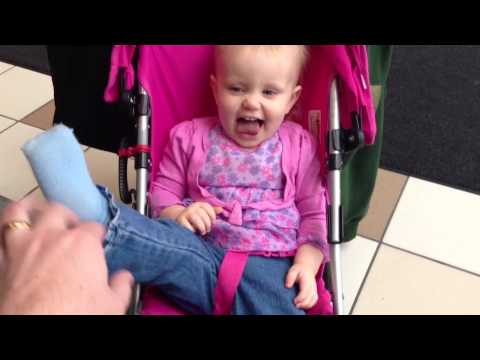 Marcy likes getting her foot tickled