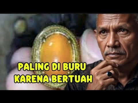 Mitos paling kuat ‼️ 7 batu akik di buru karena tuahnya 