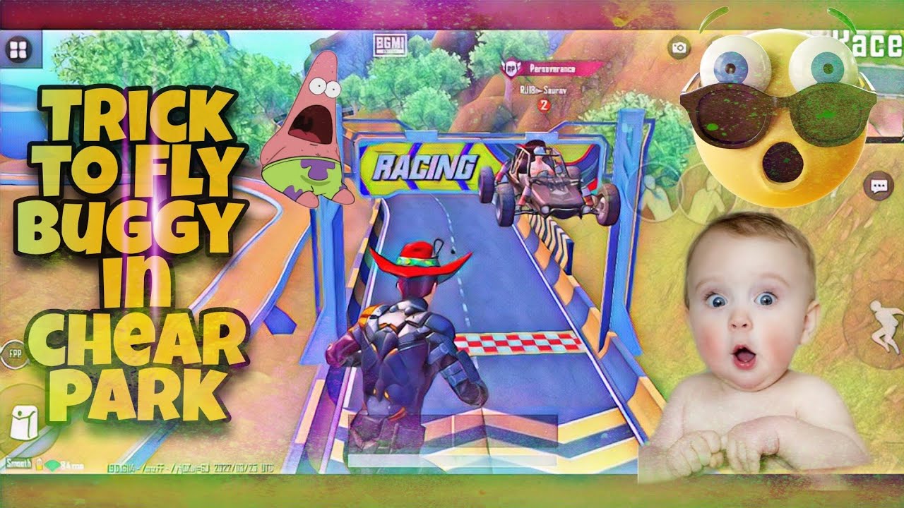 Trick To Fly Buggy in Chear Park 😯|| Bgmi glitch 🤪| Bgmi funny video 😅 ...