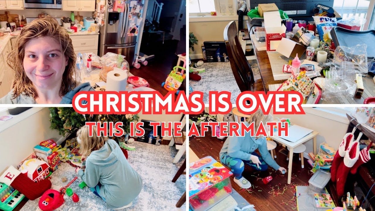 Christmas Is Over… This Is the Aftermath | After Christmas Clean With ...
