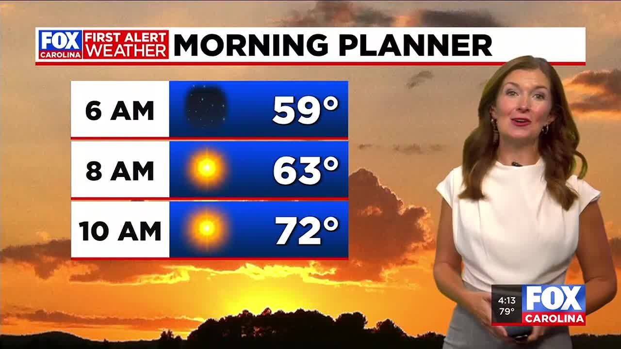 50s possible Friday morning; low humidity continues but heat starts to ...