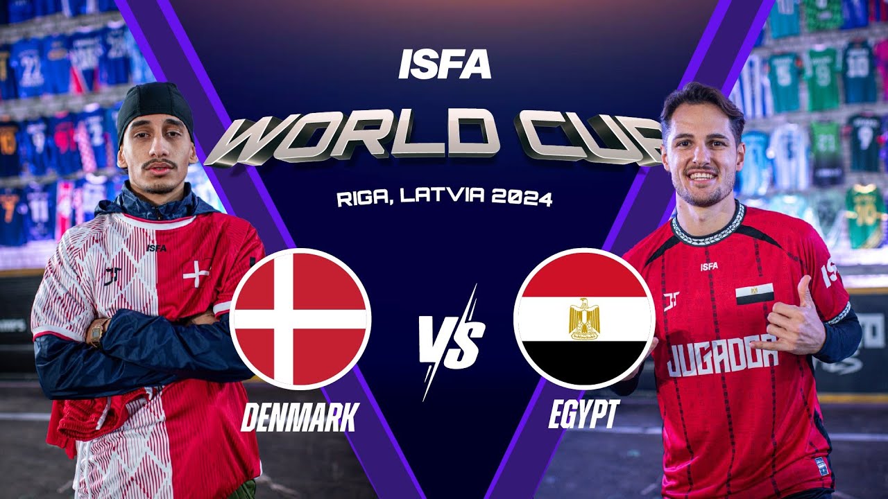 Denmark v Egypt (Group B) | ISFA World Cup 2024 - 3v3 Street Football ...