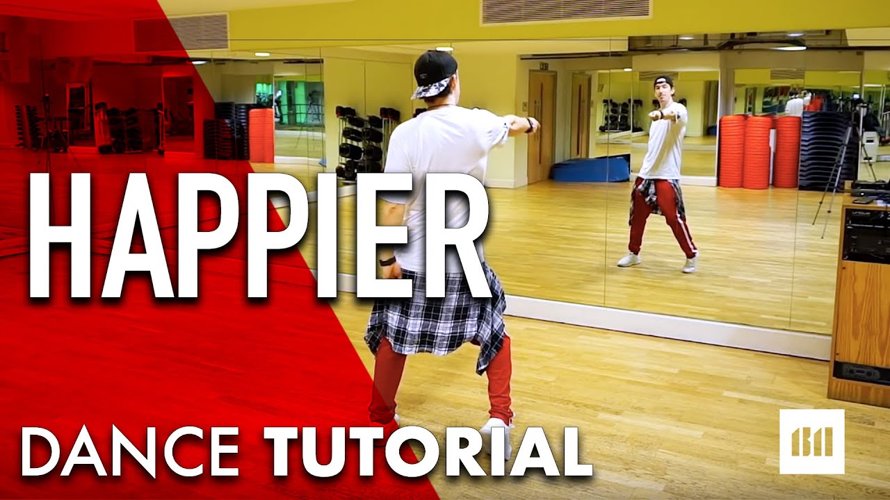 HAPPIER - Marshmello ft Bastille Dance TUTORIAL | Commercial ...