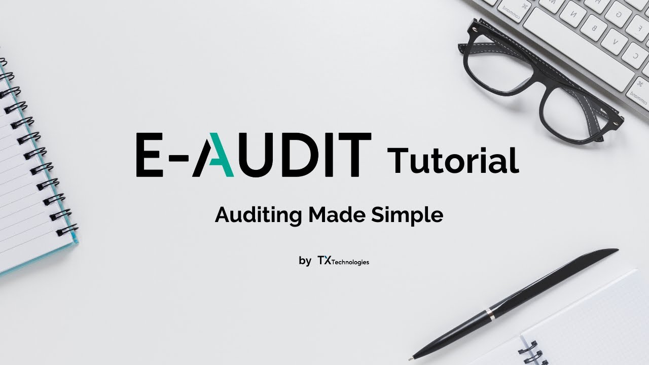 E-AUDIT Tutorial - YouTube