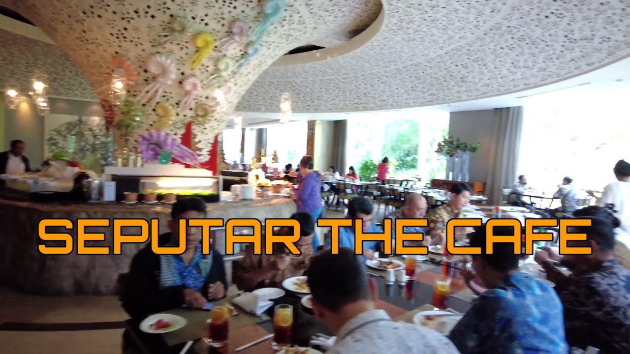 Makan Siang Buffet Di Hotel Mulia | The Cafe - YouTube