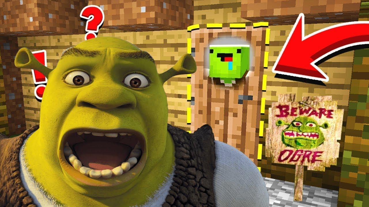 SHREK TITKOS BÁZISA A MINECRAFTBAN! - YouTube
