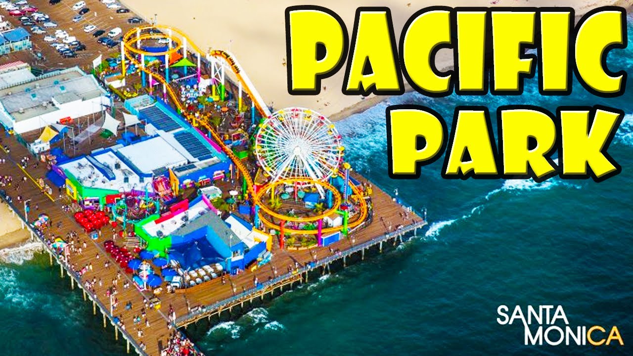 CALIFORNIA'S ONLY AMUSEMENT PARK on the OCEAN - YouTube