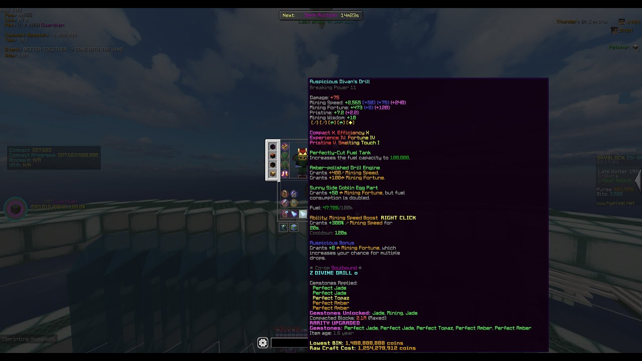 [Live Stream] 100m Gold Collection - Hypixel Skyblock - [Live Stream ...