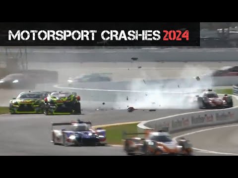 Motorsport Crashes 2024 January Week 4 - YouTube