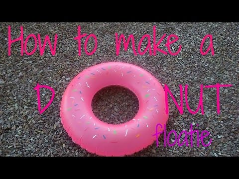 DIY Donut Floatie | Yazmin - YouTube