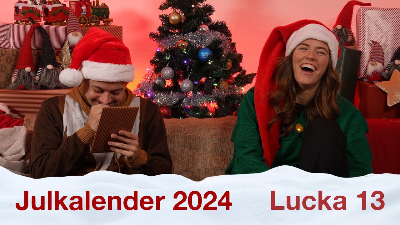 Lucka 13 - Inets Julkalender 2024 🎁 God Jul önskar Wacom - YouTube