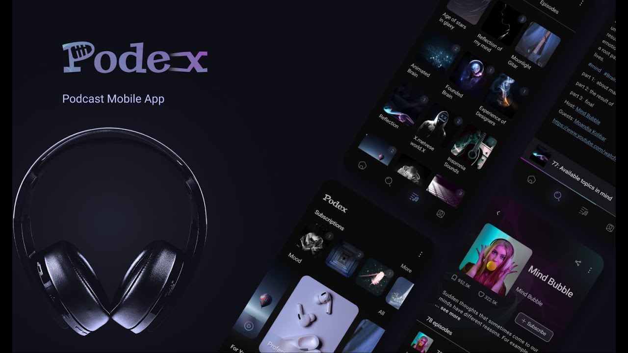 Podex | Podcast mobile app - YouTube