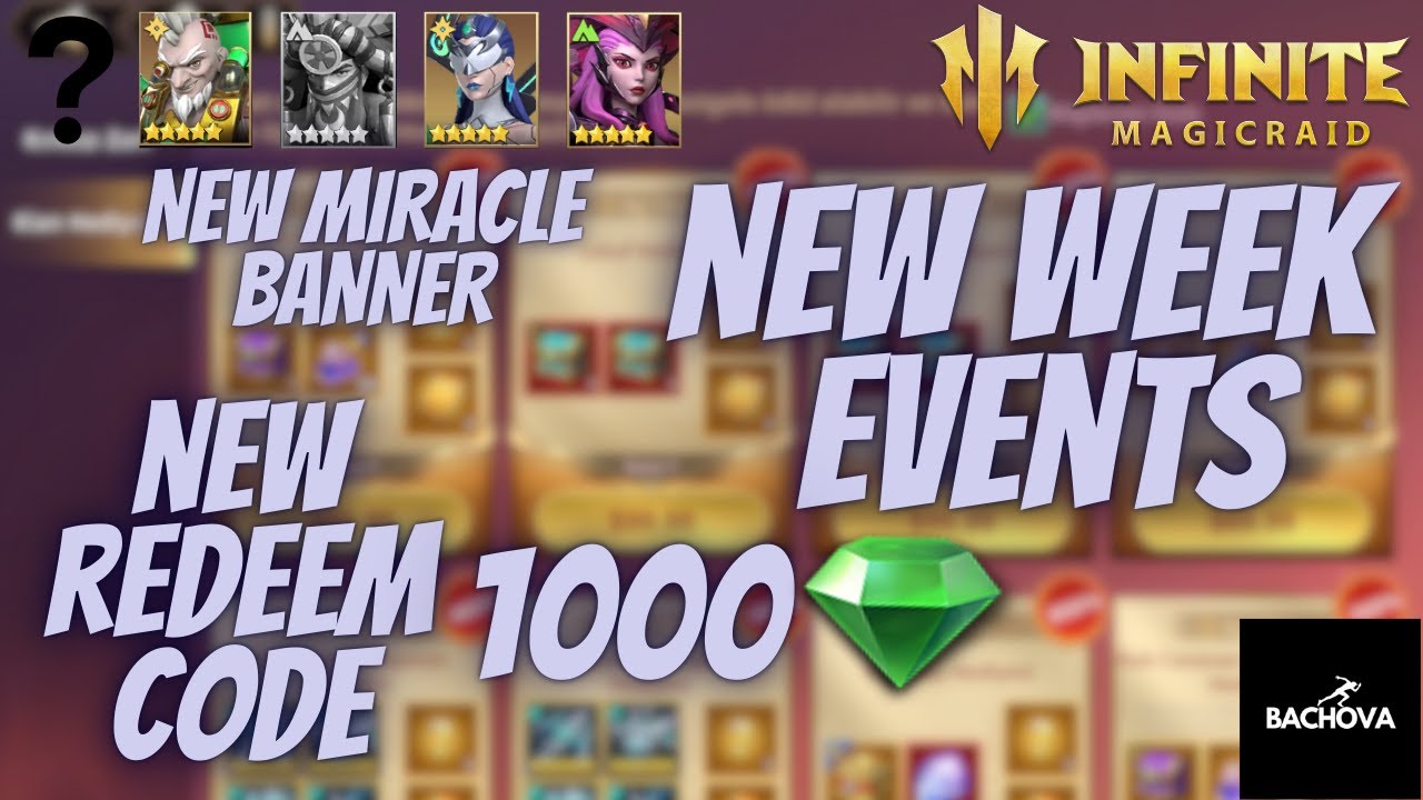 Infinite Magicraid-New Festival Hero & New Redeem Code & Miracle Banner - YouTube