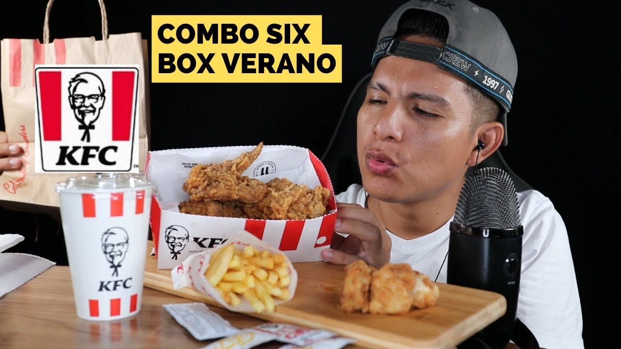 ASMR SIX BOX HOT KFC - YouTube
