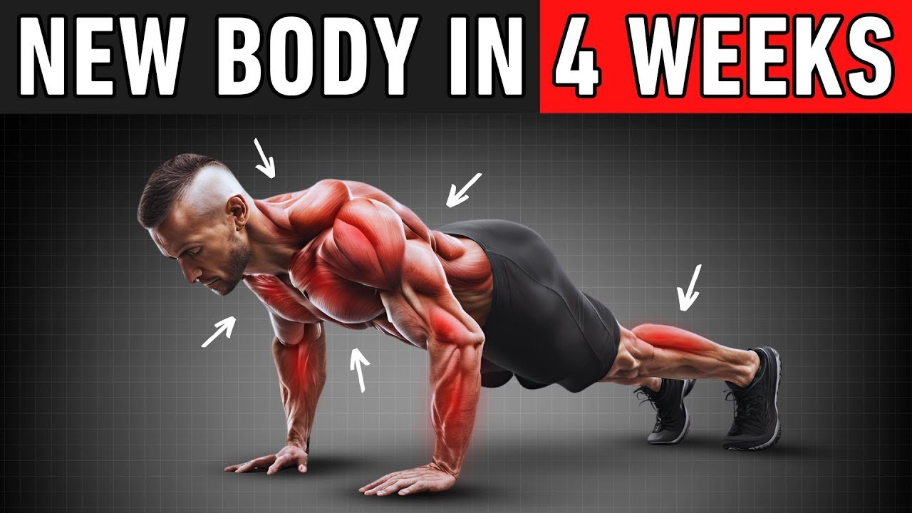TRANSFORM Your BODY in Just 4 Weeks – No Equipment Needed! (Big Muscles ...