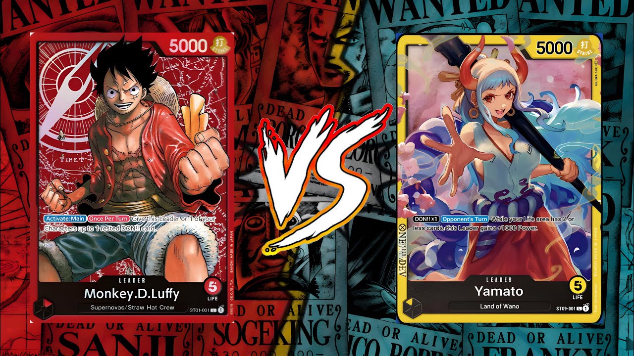 Luffy Vs Yamato | One Piece Tcg | OP03 Gameplay - YouTube