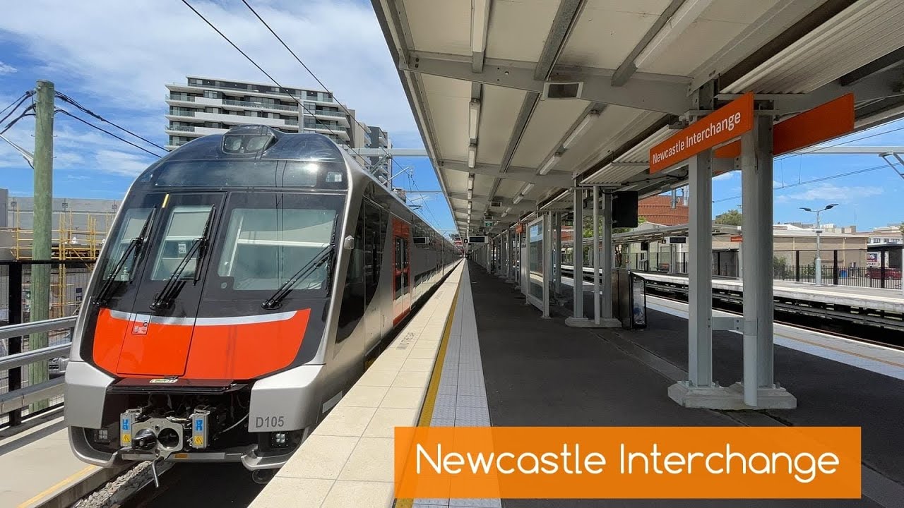 NSW Trains Vlog 4: Trains at Newcastle Interchange With NIF D Sets D5 ...