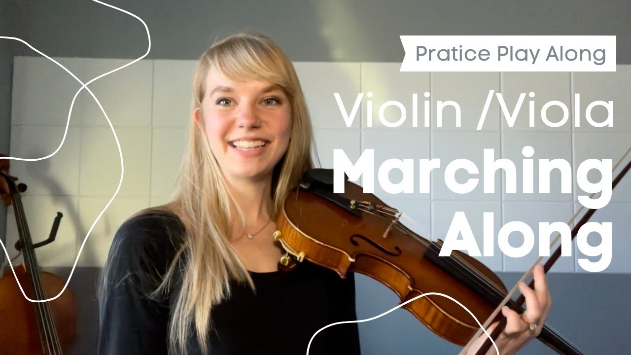 Marching Along | Violin & Viola | Concert Tunes for Beginning Strings ...