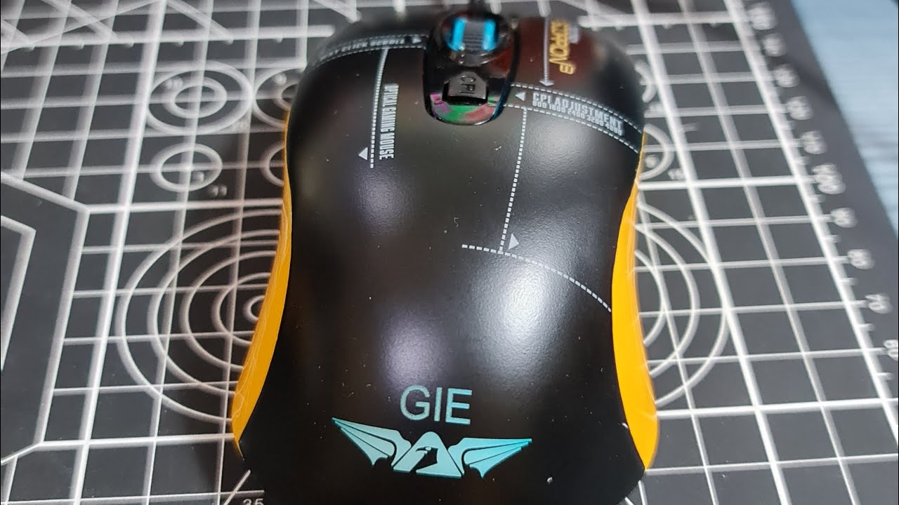 Mouse Gaming Armageddon Scorpion 3 4800 CPI - YouTube