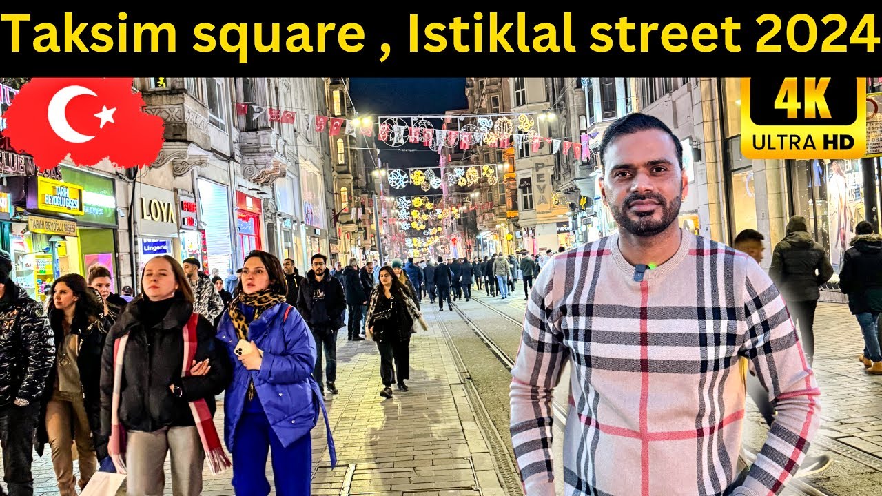 Taksim Square & Istiklal Street - The Real Istanbul Experience - YouTube