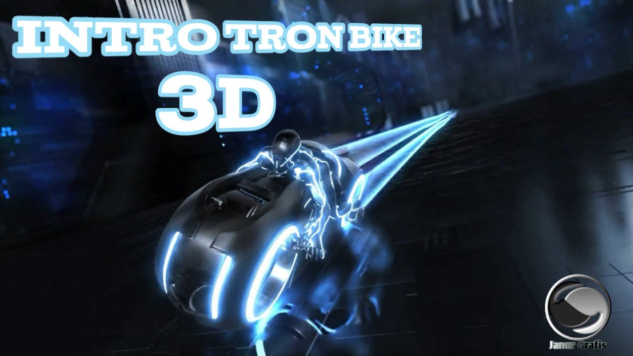 Tutorial l intro Tron bike 3D di kinemaster l janur grafis - YouTube