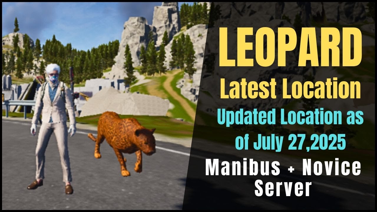 Leopard Location in Once Human July to August 2025 - YouTube