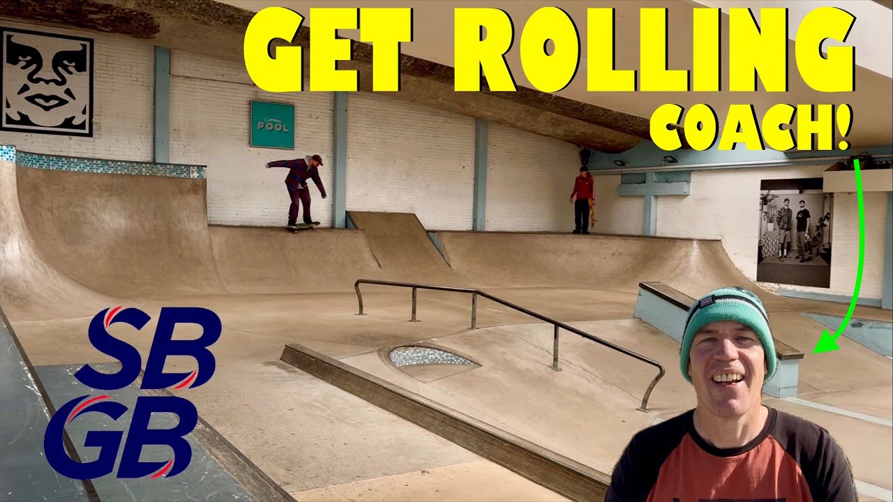 Skateboard GB Coaching Course & Campus Pool Park Tour - YouTube