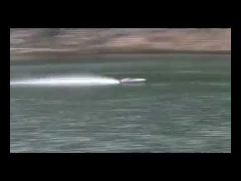 Arrow Shark RC Boat Scale Drive- Billet MC611 Sterndrive - YouTube