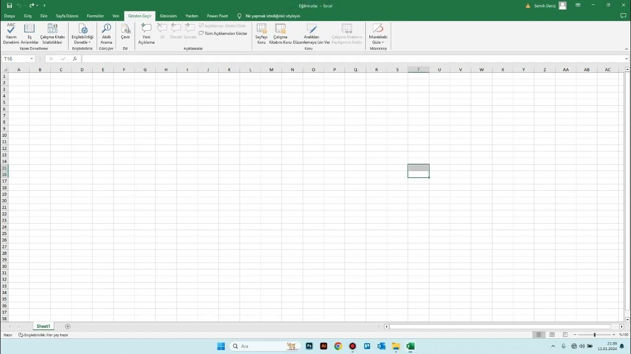 Micrasoft Excelde Akıllı Arama Menüsünün Alternatif Yolları - YouTube
