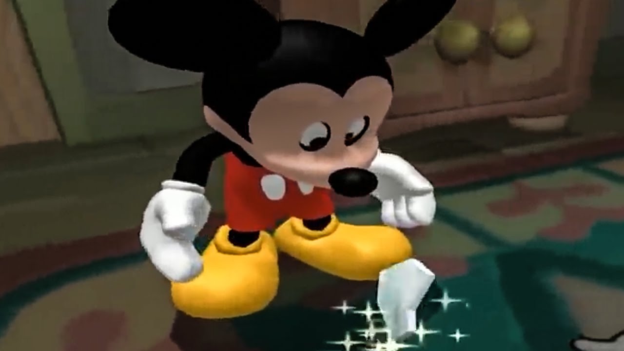 Mickey Mouse finds all the broken Magical Mirror pieces and fixes ...