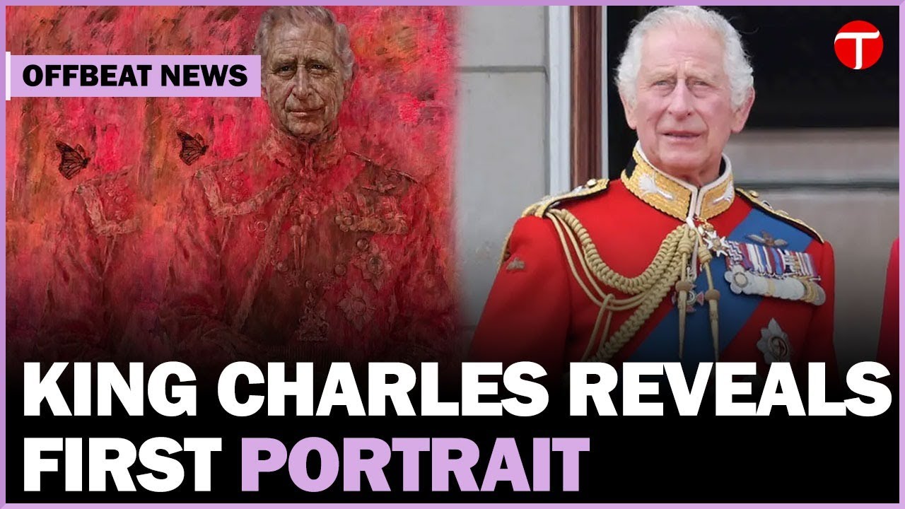 King Charles Unveils First Official Portrait Since Coronation by Artist ...