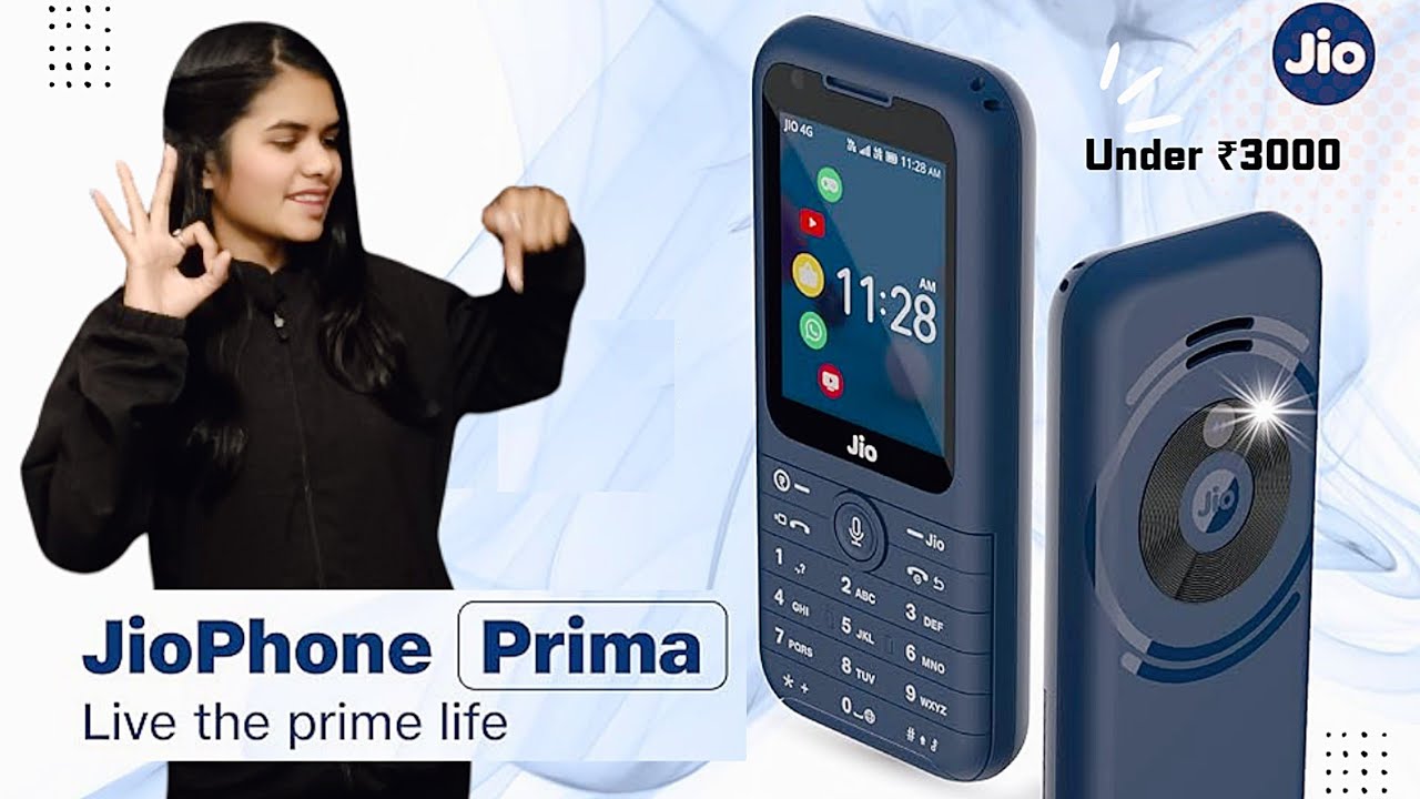 Jio Prima Keypad Phone With All Smartphone Features | Best Video ...