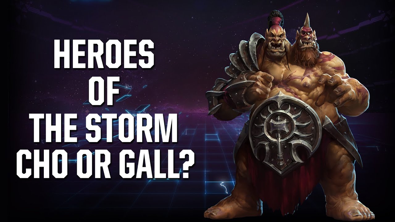 Blizzcon 2015: Heroes of The Storm Cho'Gall—Cho or Gall? - YouTube