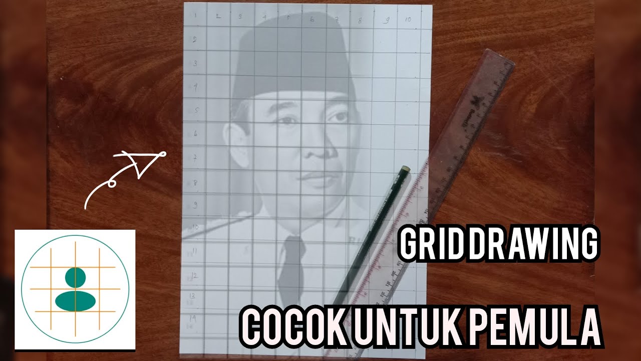 cara menggunakan grid drawing|cocok buat pemula - YouTube