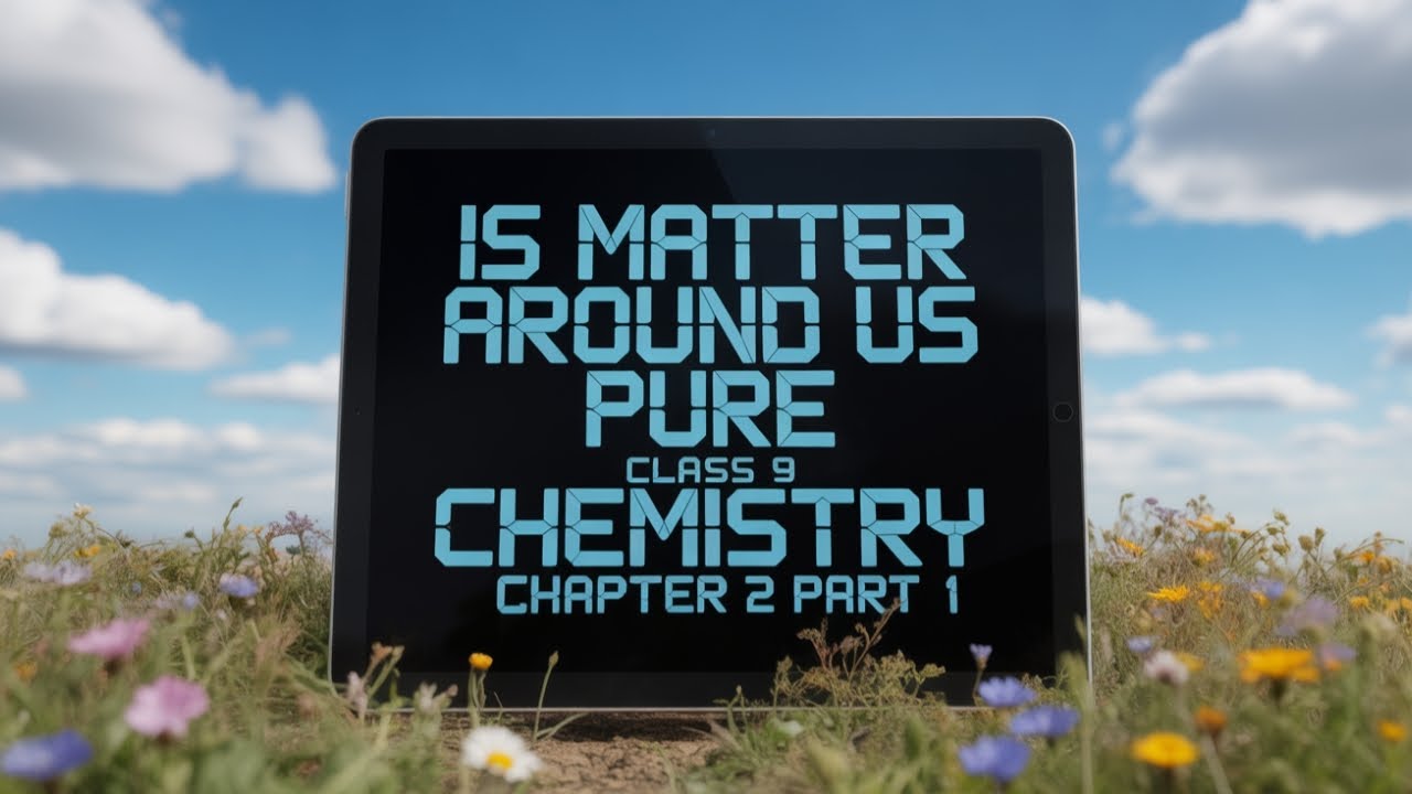 Pure Substances, Mixtures, Metals, Non Metals🔥🔥Explained | Class 9 ...