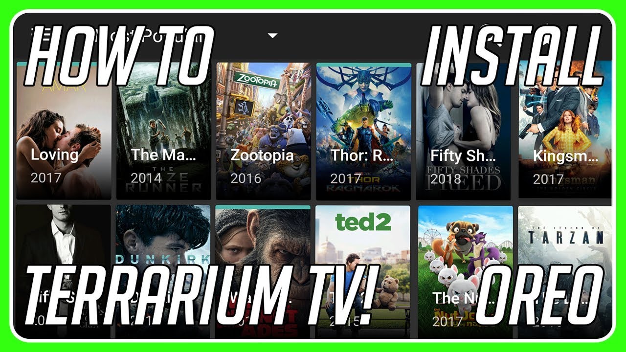 How to Install Terrarium TV on Android Oreo - YouTube