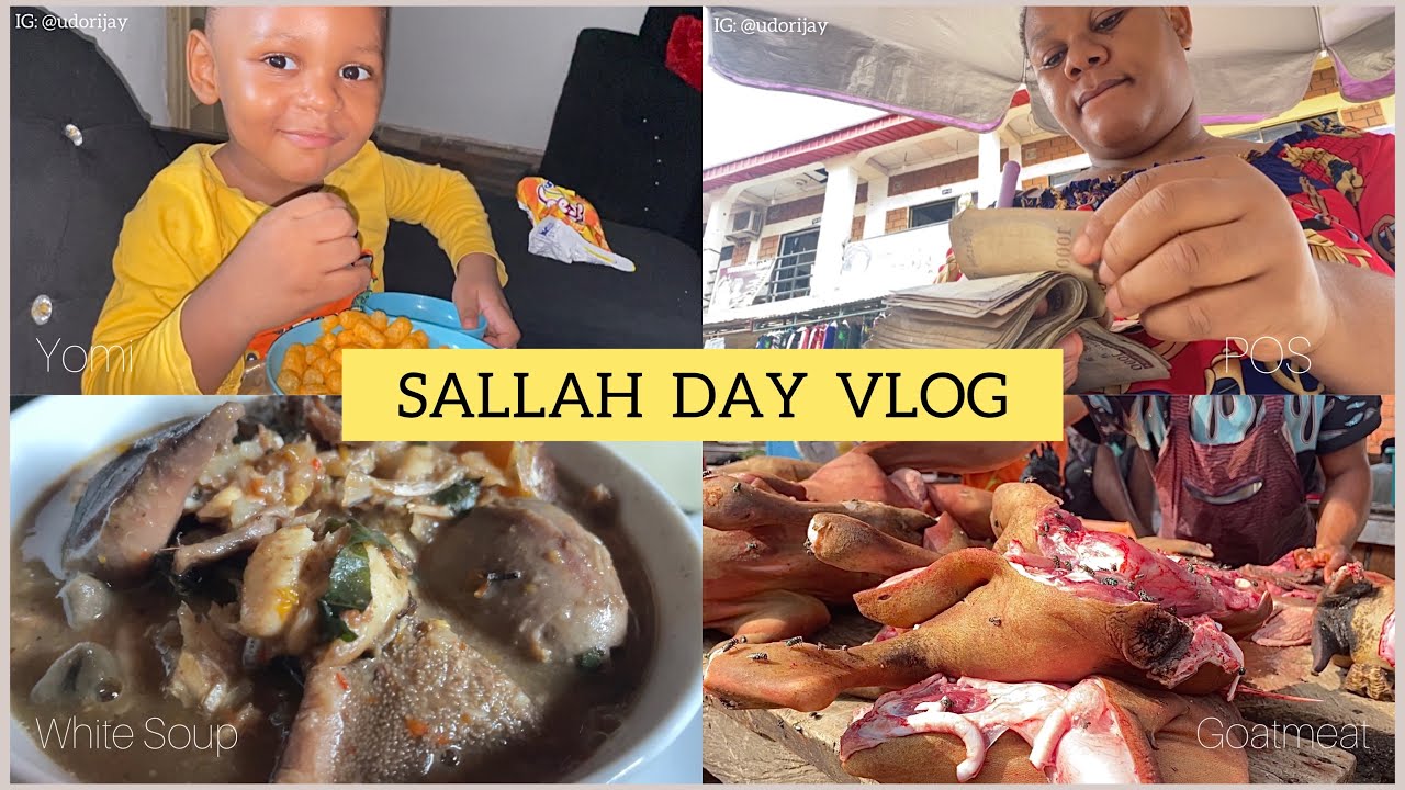Sallah day Vlog | Cooking lots of meals & more | How we celebrated ...