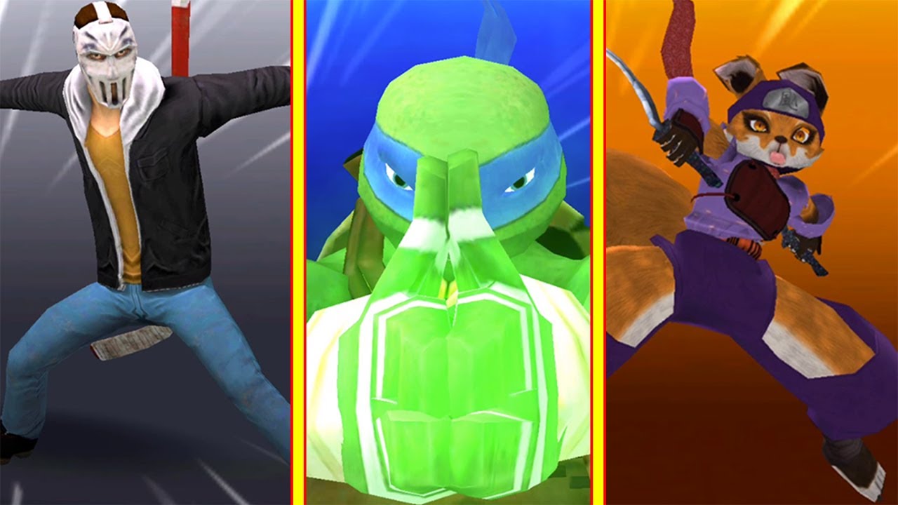 TMNT Legends Alopex, Casey Jones Movie, Leonardo Nick - YouTube
