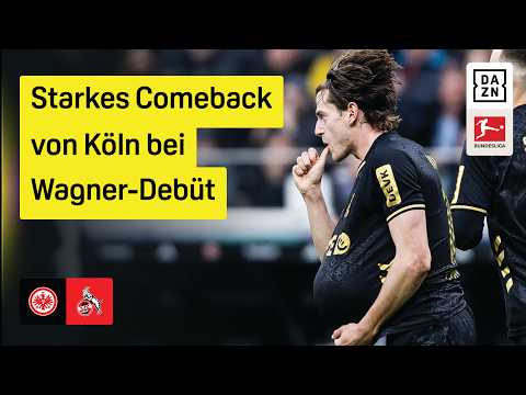 Eintracht Frankfurt – 1. FC Köln | Bundesliga | 28. Spieltag | DAZN Highlights