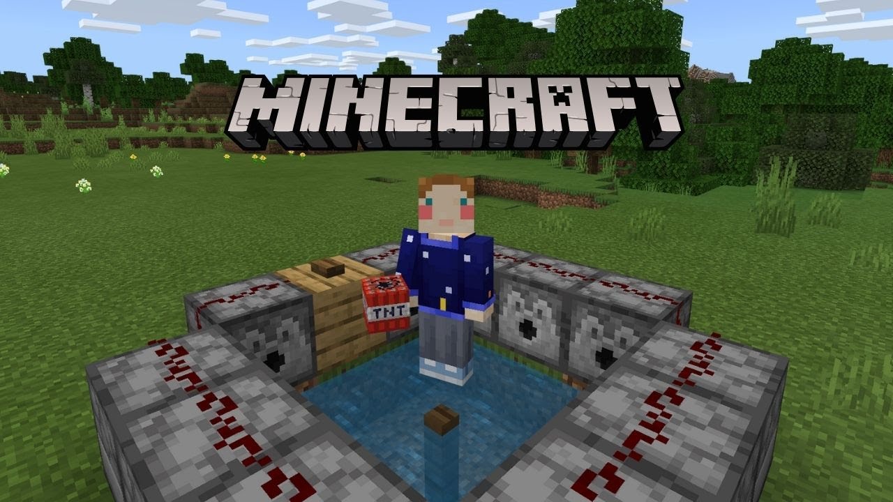 How to Make a TNT Player Launcher in Minecraft! 1.16 - YouTube